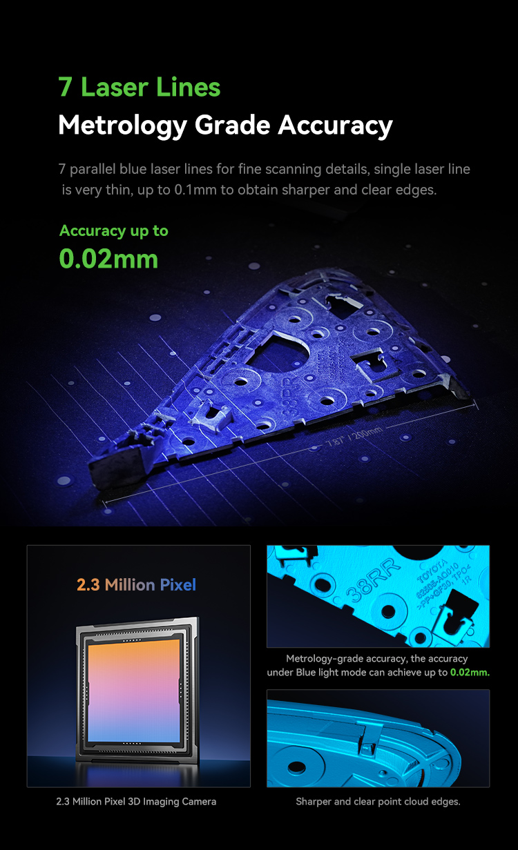 Creality CR-Scan Raptor 3D Scanner in Pakistan | Vertex 3D