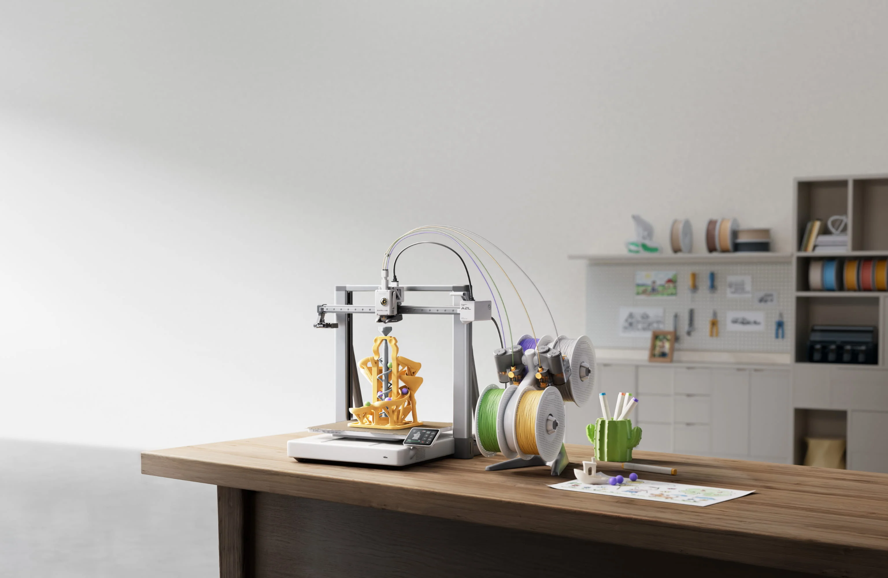 Bambu Lab A2L Launched: A Large Format A-Series Printer | Vertex 3D