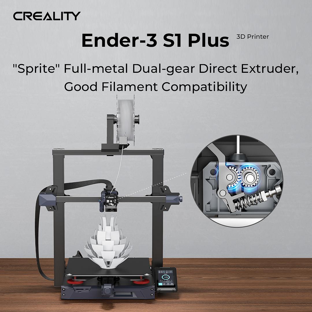 Creality Ender 3 S1 Plus FDM 3D Printer in Pakistan | VERTEX3D
