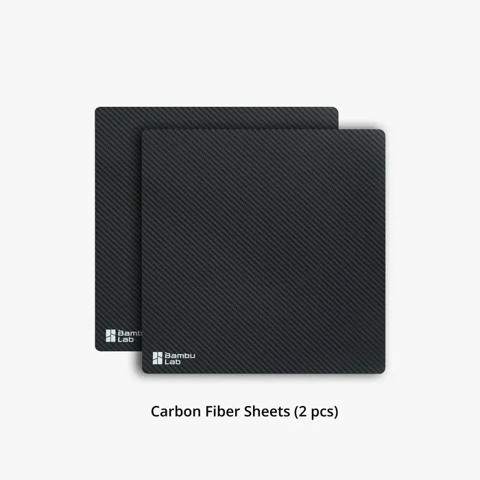 Bambu Lab 3D Effect Carbon Fiber Sheets in Pakistan (2 Pcs)